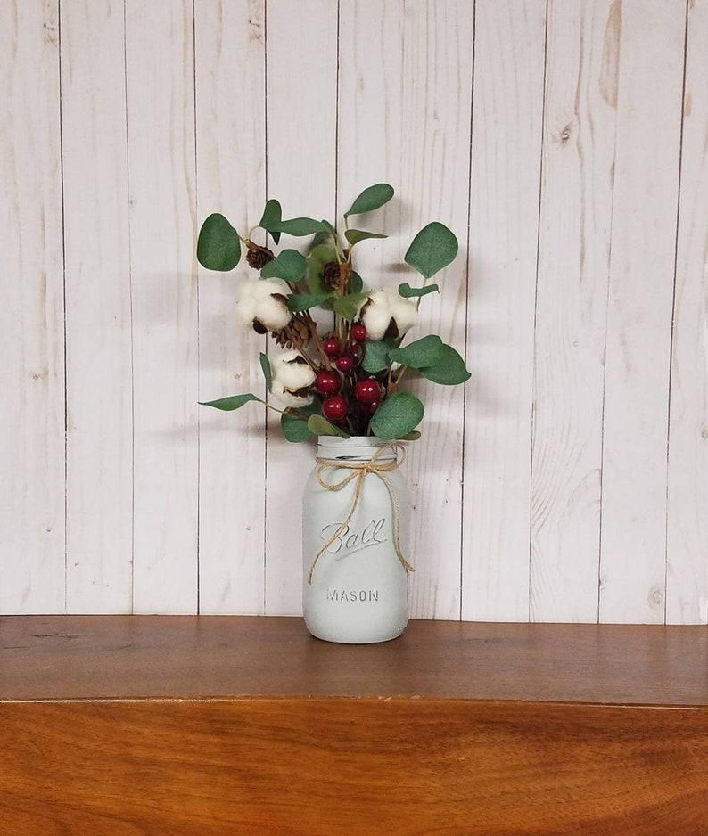 Winter wedding rustic wedding eucalyptus decor farmhouse | Etsy