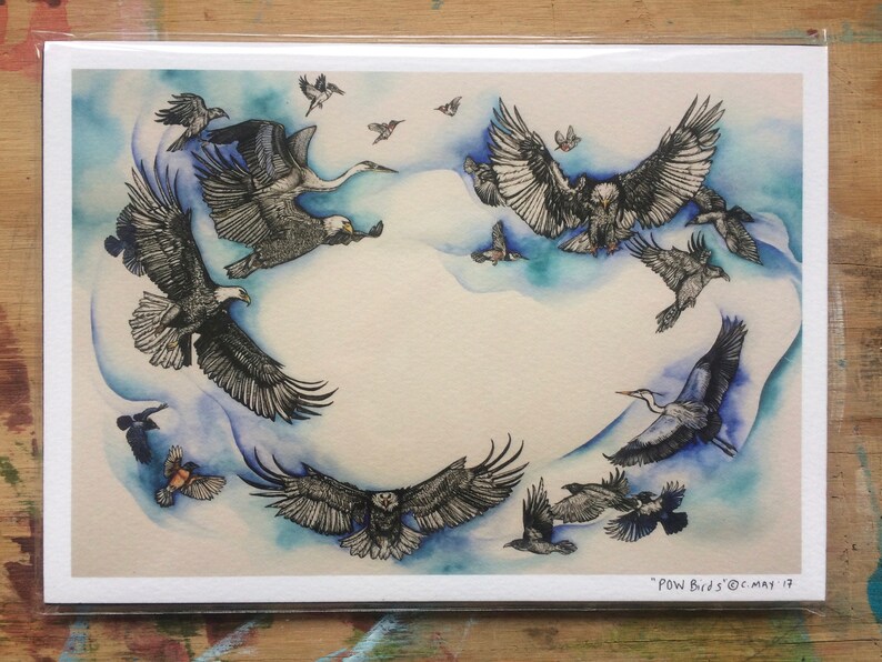P.O.W. Birds - Etsy