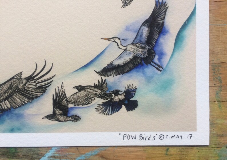 P.O.W. Birds - Etsy