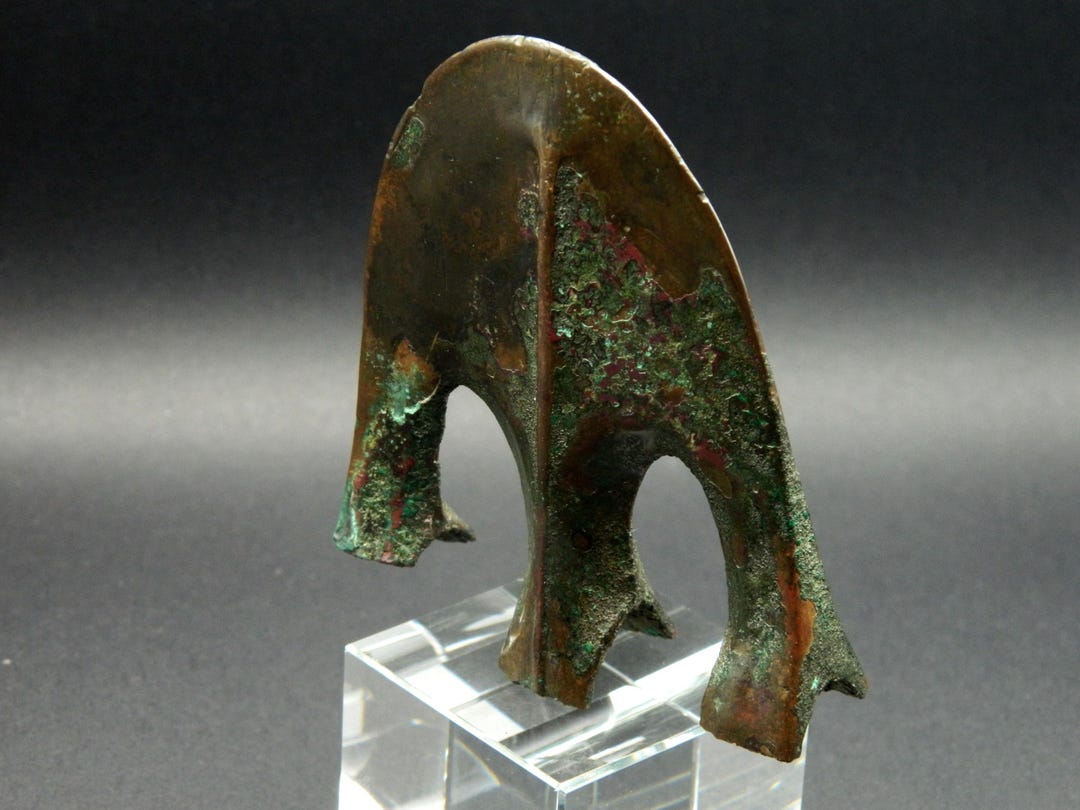 BRONZE Age Axe Head Authentic Antiquity (canaanite Duck-billed). Circa ...
