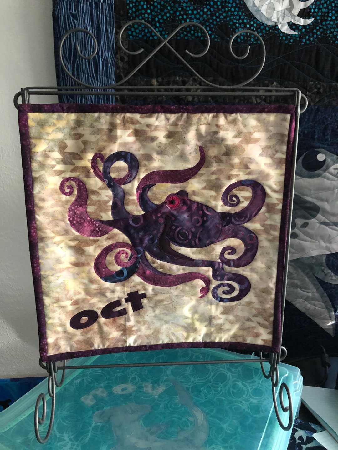 Quilted Ocean Calendar Set - Etsy