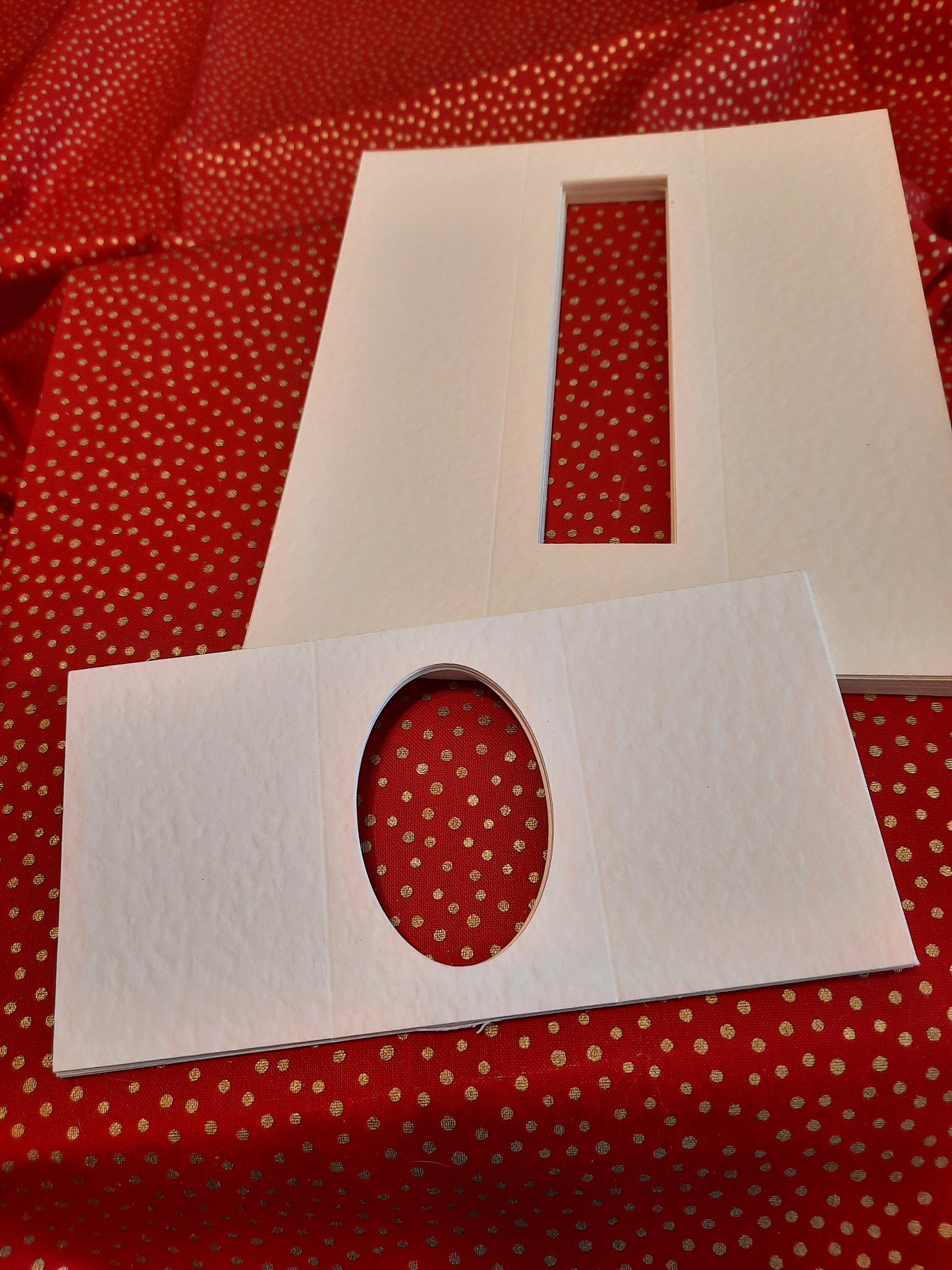 20 3 Panel 2 Fold Bookmarks With Aperture, + 10 Free Gift Cards Mixed ...