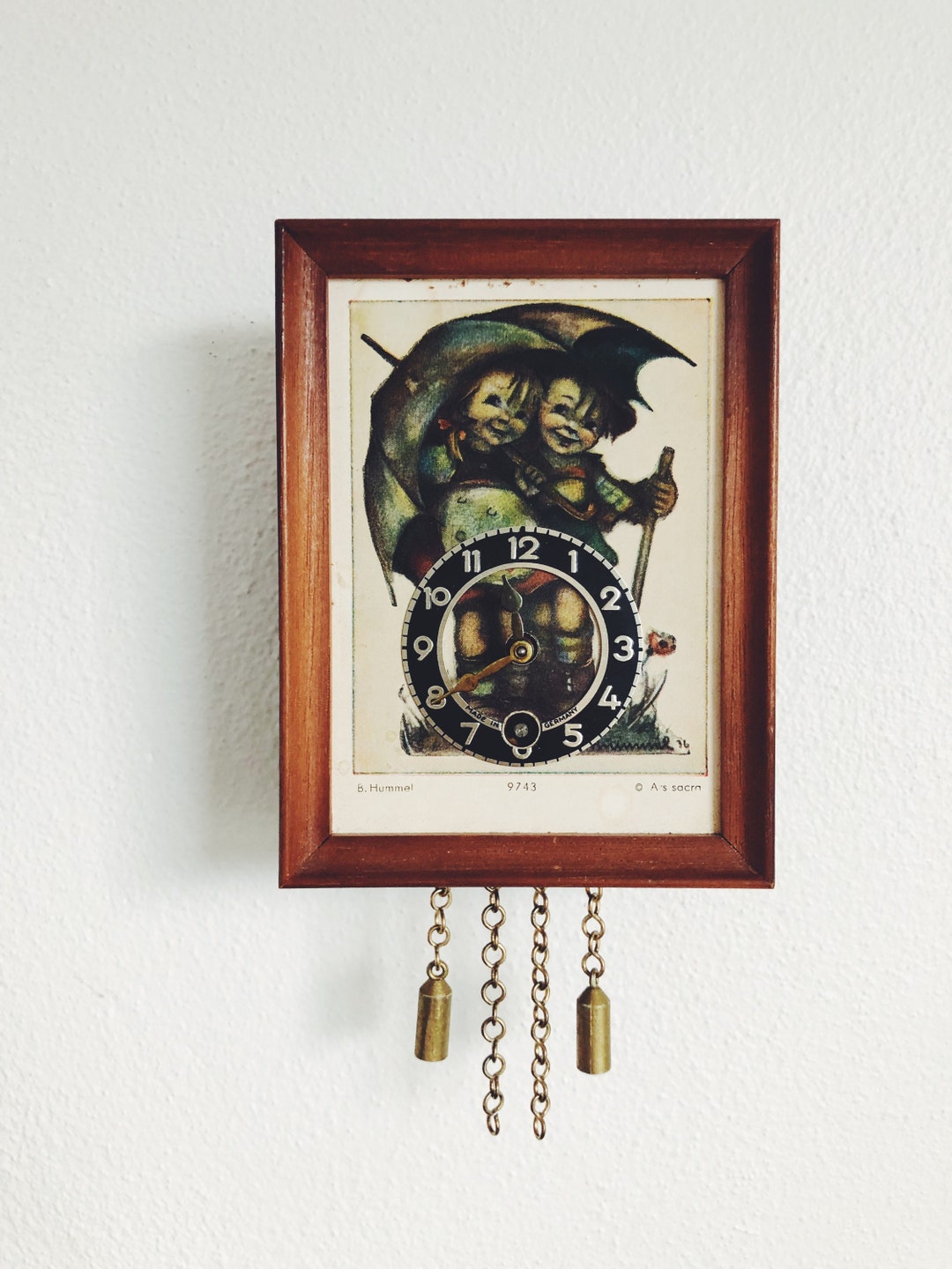 Mini Hummel Clock - Etsy