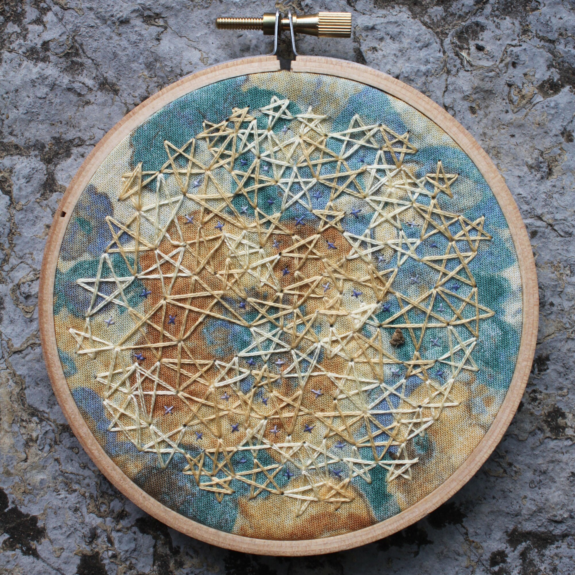 Starry Day Hoop - Etsy