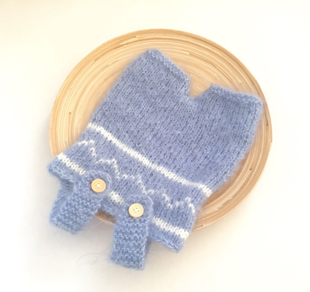 Neugeborenen Strick Outfit, Unisex Baby Kleidung gestrickt ...