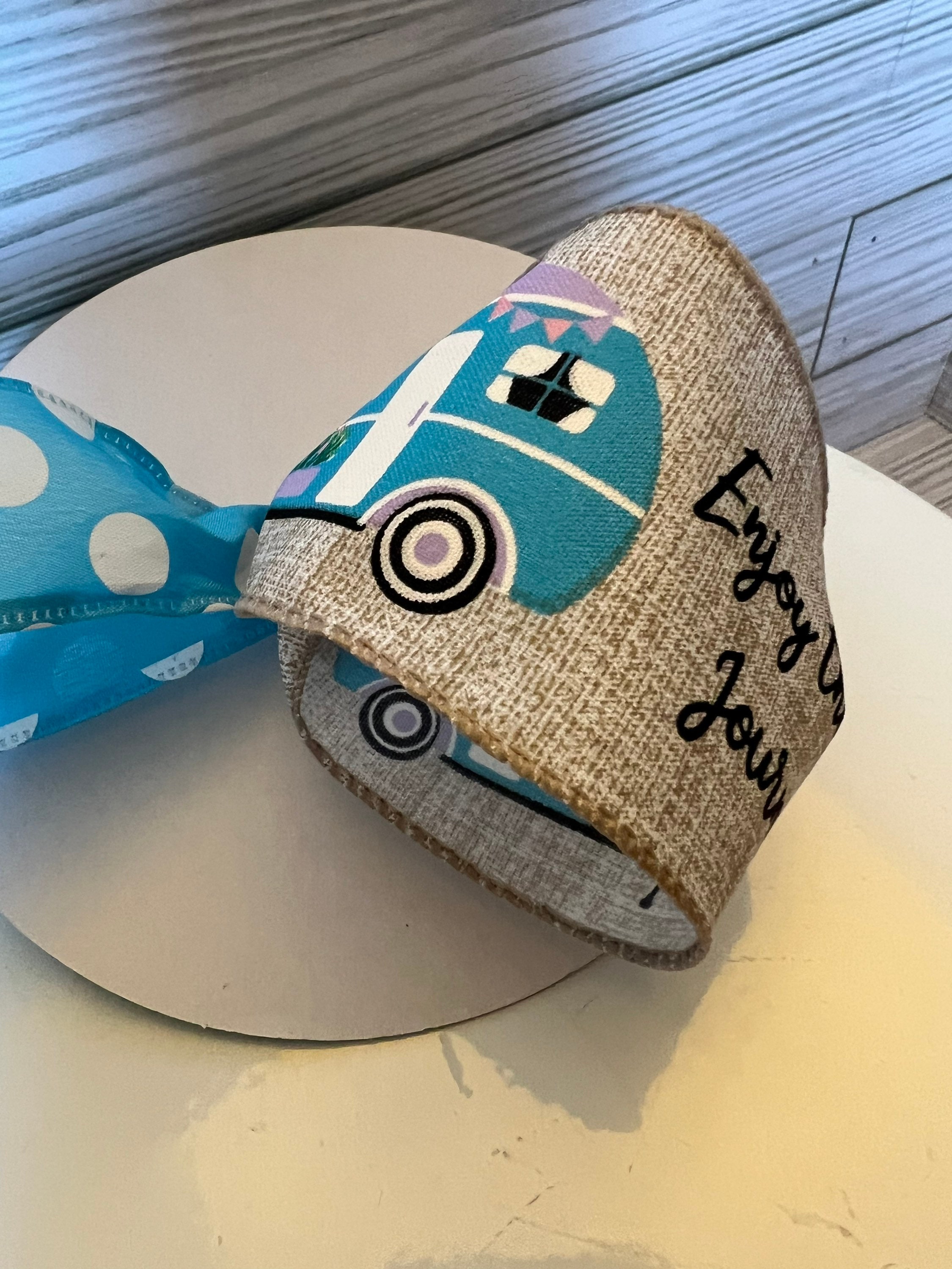 Ribbon Bundle, Camper Ribbon, Polka Dot Ribbon, Craft Ribbon, Ribbon by ...