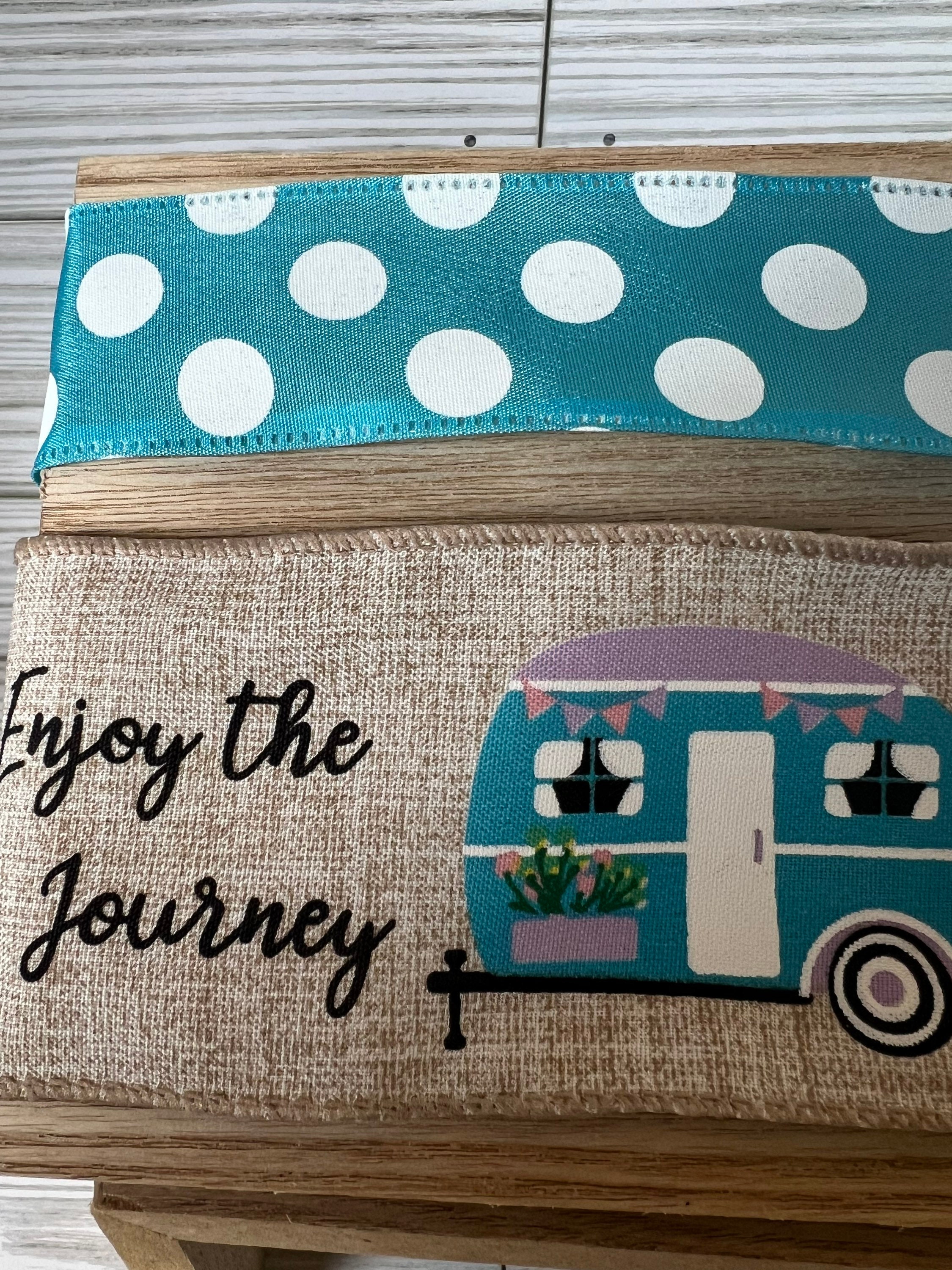 Ribbon Bundle, Camper Ribbon, Polka Dot Ribbon, Craft Ribbon, Ribbon by ...