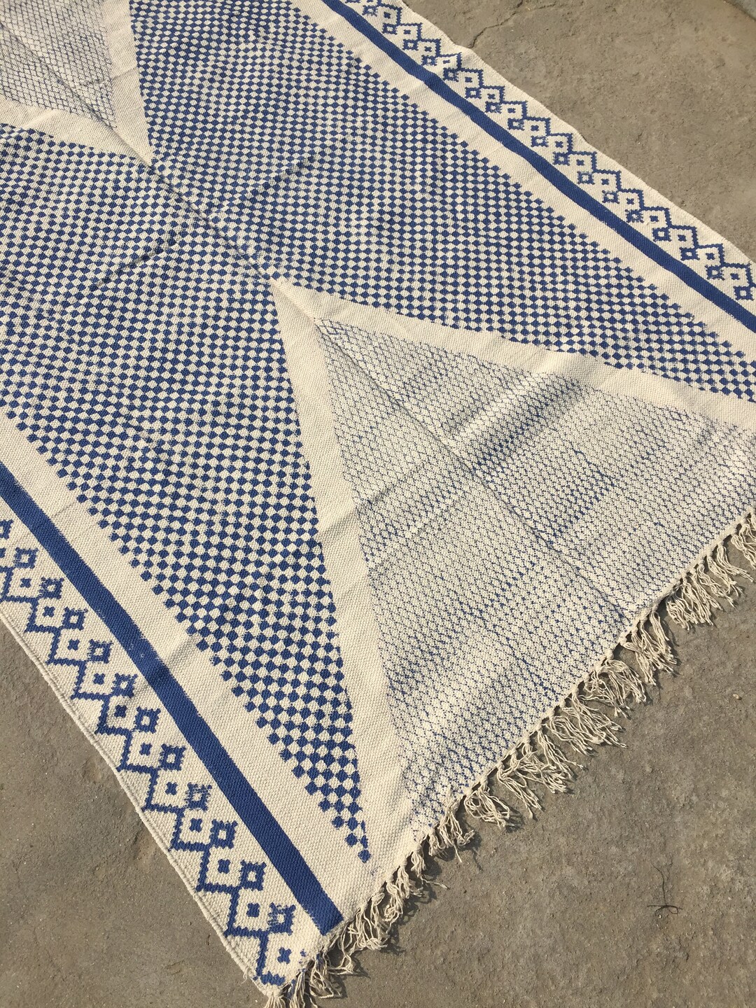 4x10,4x12,4x14,4x18,4x20 Runner Hallway Runner Cotton Runner Handmade ...