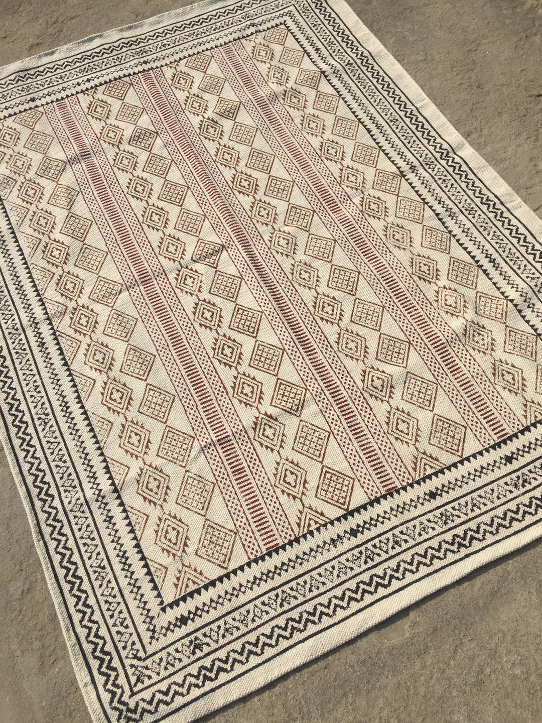 Buy 12x14,12x15,12x18,12x20 Rug Handmade Rug Cotton Rug Large Area Rug ...