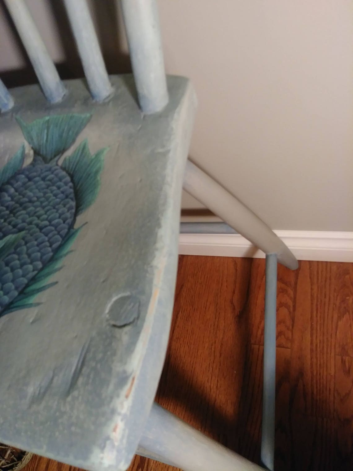 Mad Charlotte Teensy Little Fish Chair-painted Furniture-farmhouse ...