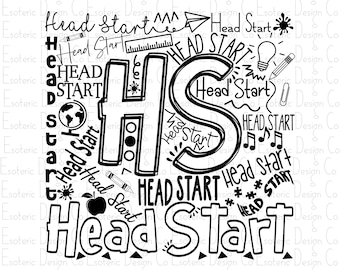 Head Start Cricut Svg - Etsy