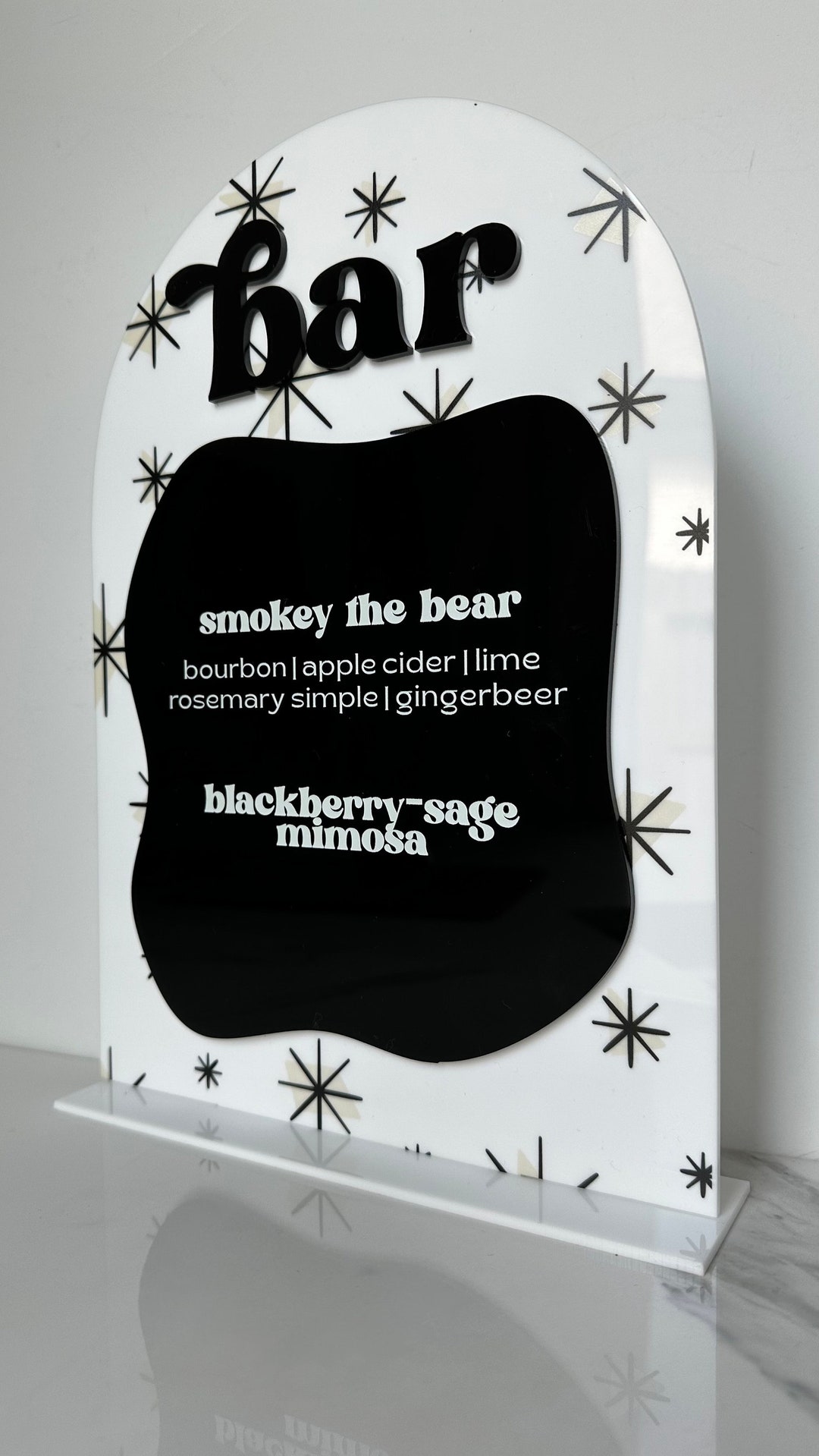 Bar Sign, Retro Bar Sign, Groovy Retro Theme, 70s Party, Birthday Party ...