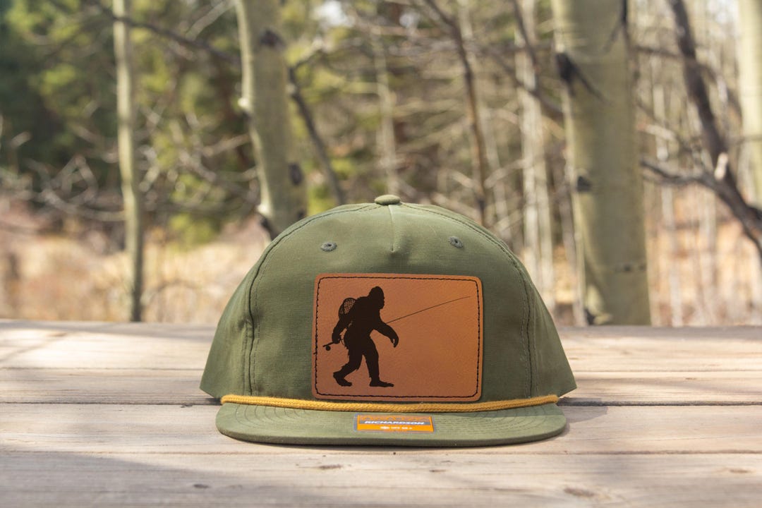 Sasquatch Fly Fishing Hat, Richardson 256 Umpqua Snapback Rope ...
