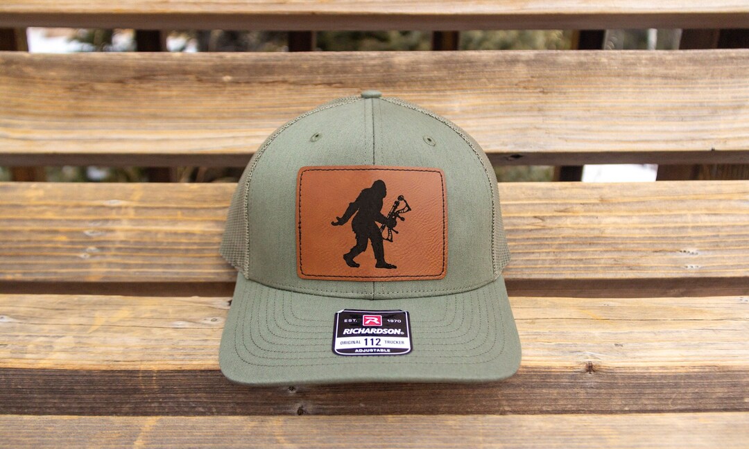 Sasquatch Archery Bow Hunting Hat Bigfoot Snapback Trucker Hat - Etsy