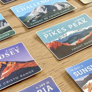 Little Bear Peak Colorado 14er Sticker - High Quality, Weatherproof ...