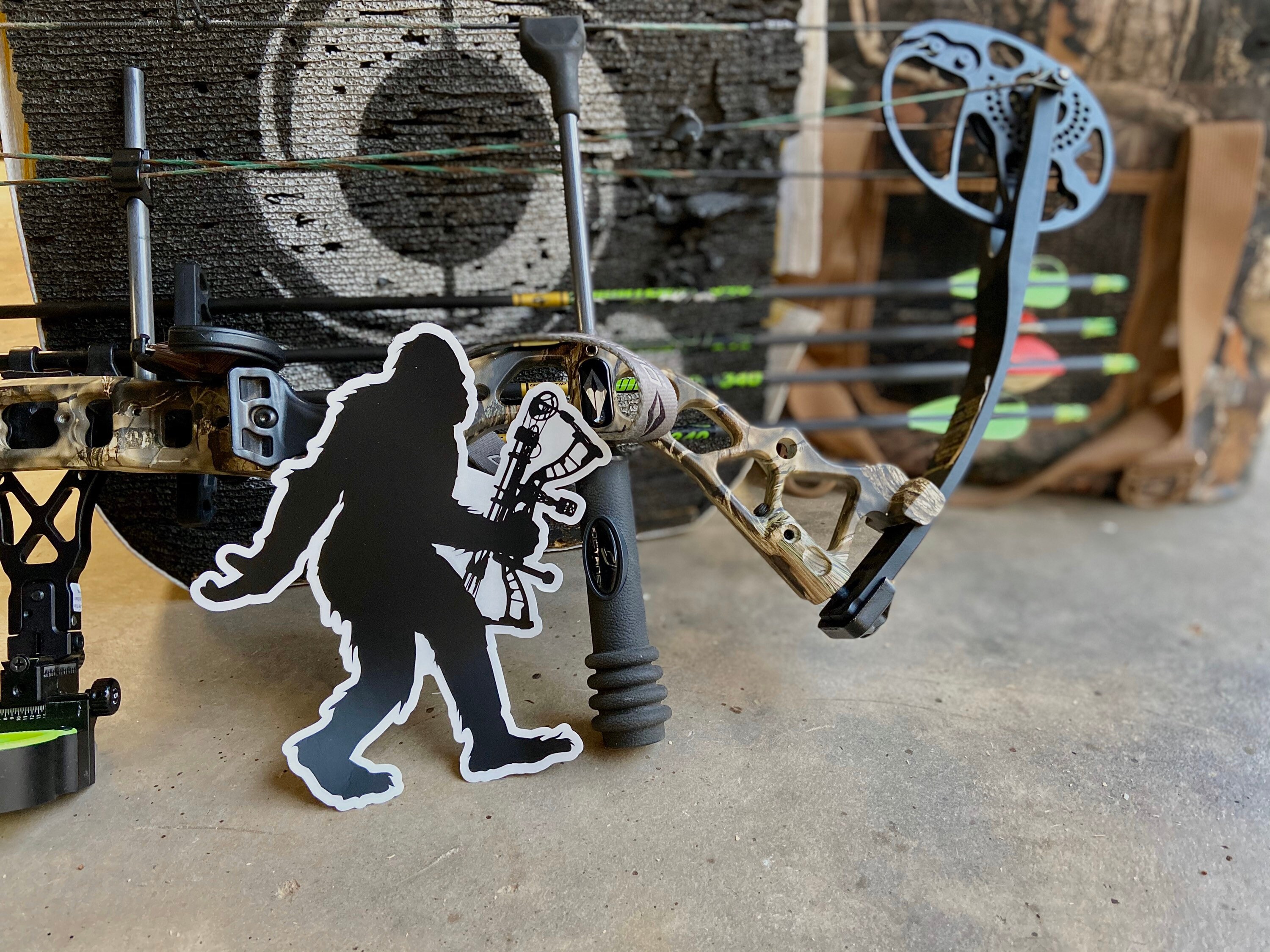 Rayd Workshop Sticker Usa Adesivo Divertente 'Permesso Di Caccia Al ...