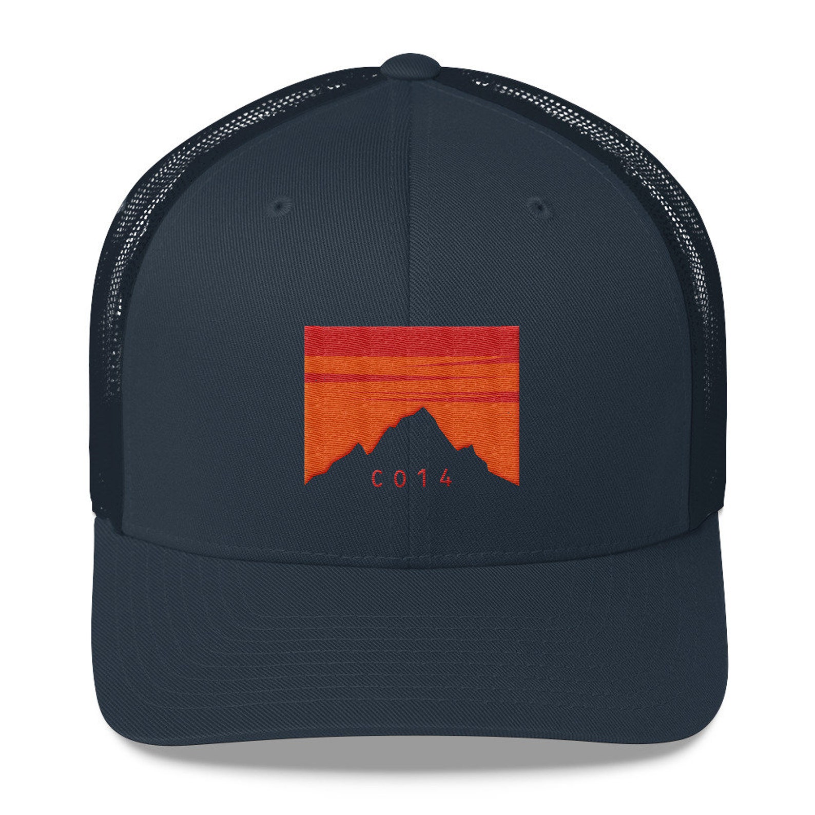Colorado 14er Sunset Hat Trucker Hat 14ers Outdoors - Etsy