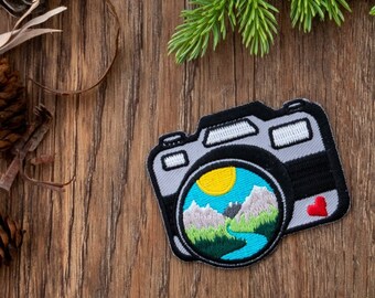Camera Iron-on Patch - Etsy