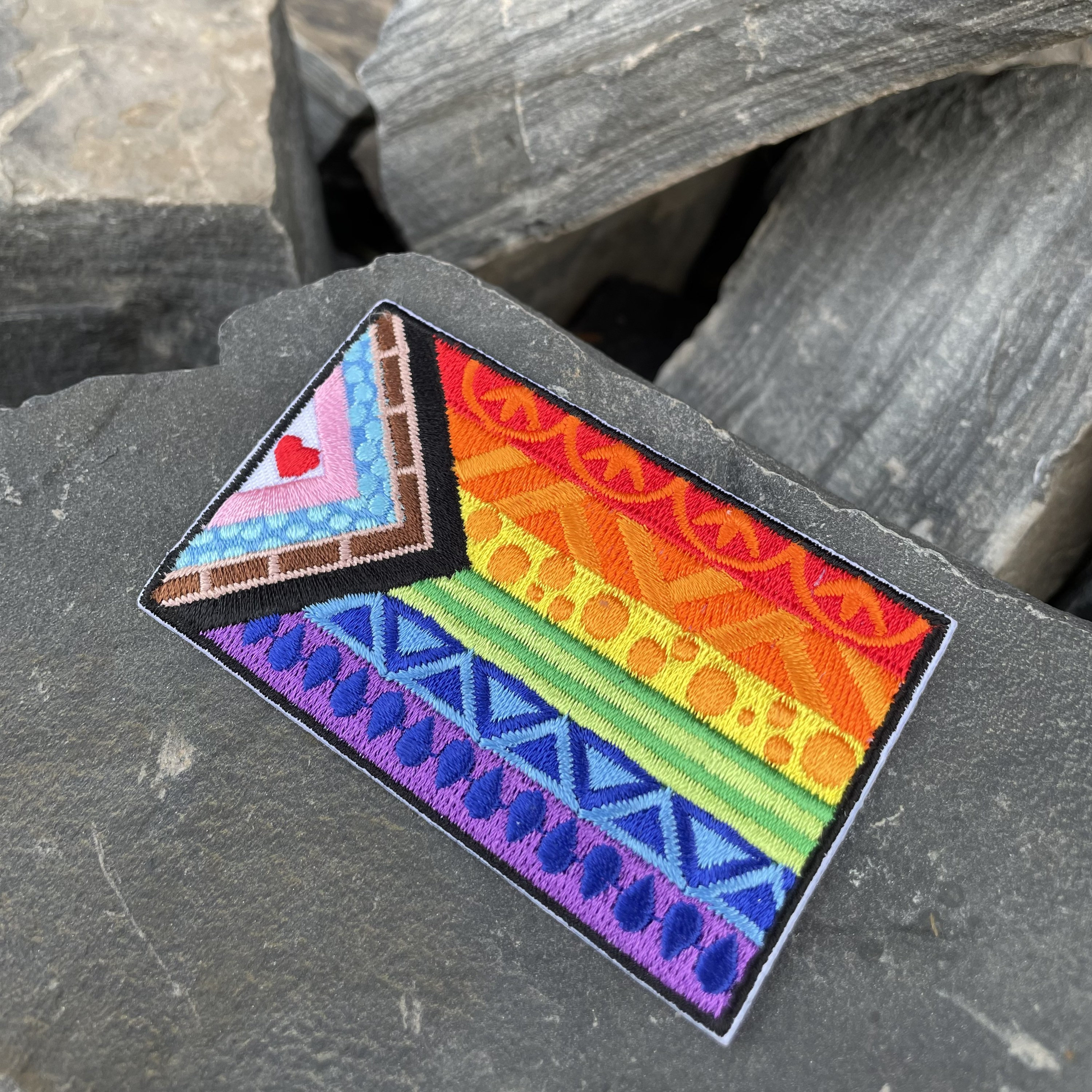 Pride Flag Patch Iron on And/or Sew On - Etsy