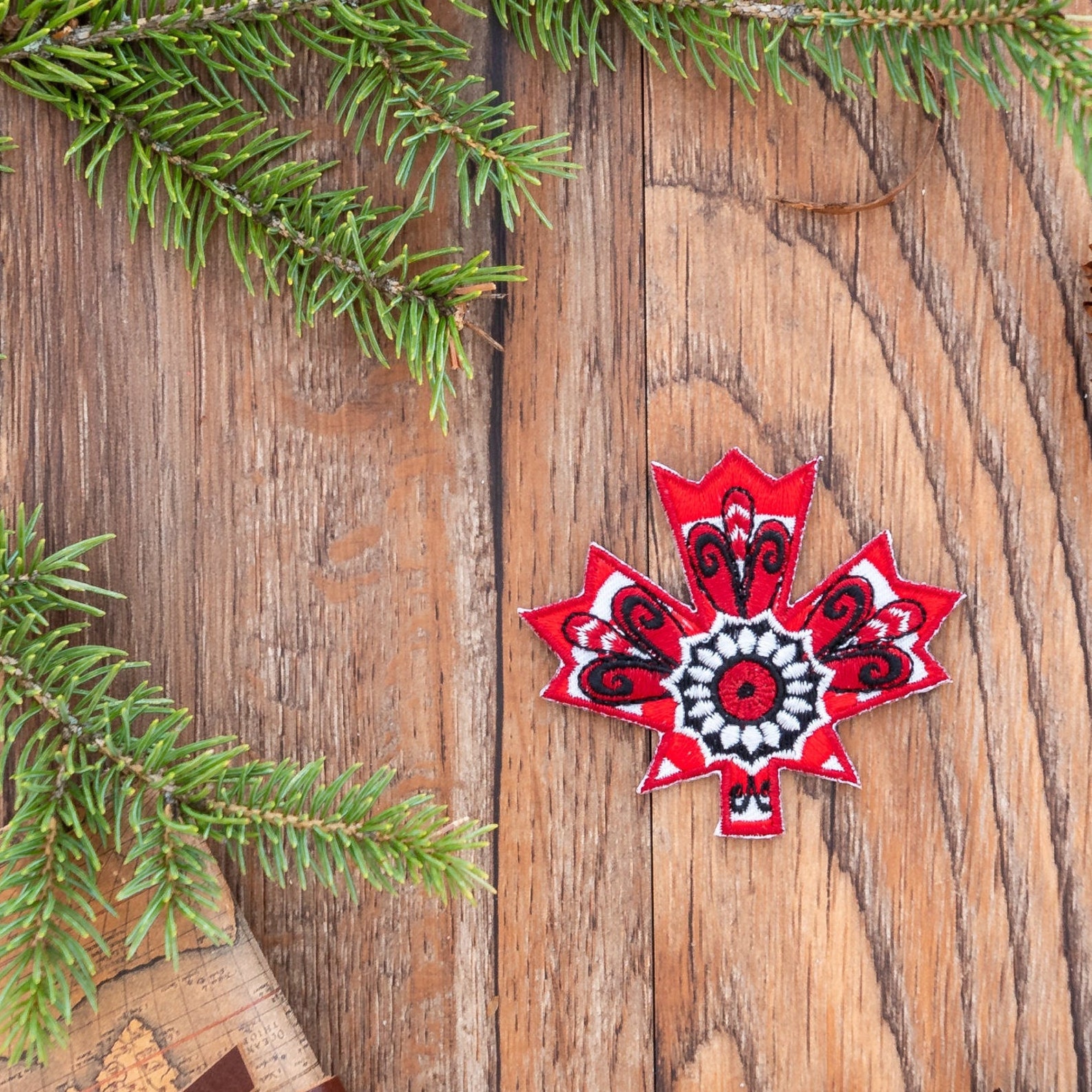Maple Leaf Patch Canadian Travel Iron-on And/or Sew-on | Etsy