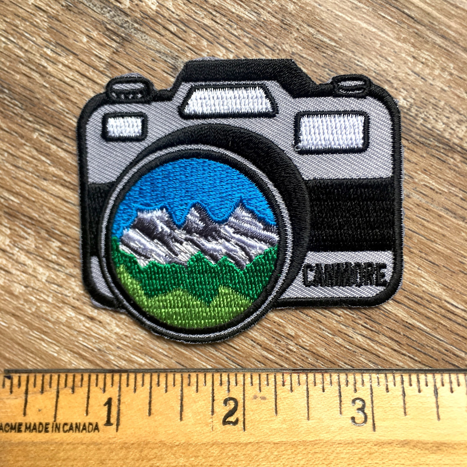 Canmore Camera Patch Travel Iron-on And/or Sew-on - Etsy Canada
