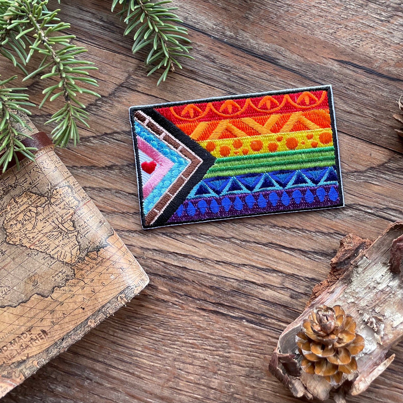 Pride Flag Patch Iron on And/or Sew On - Etsy