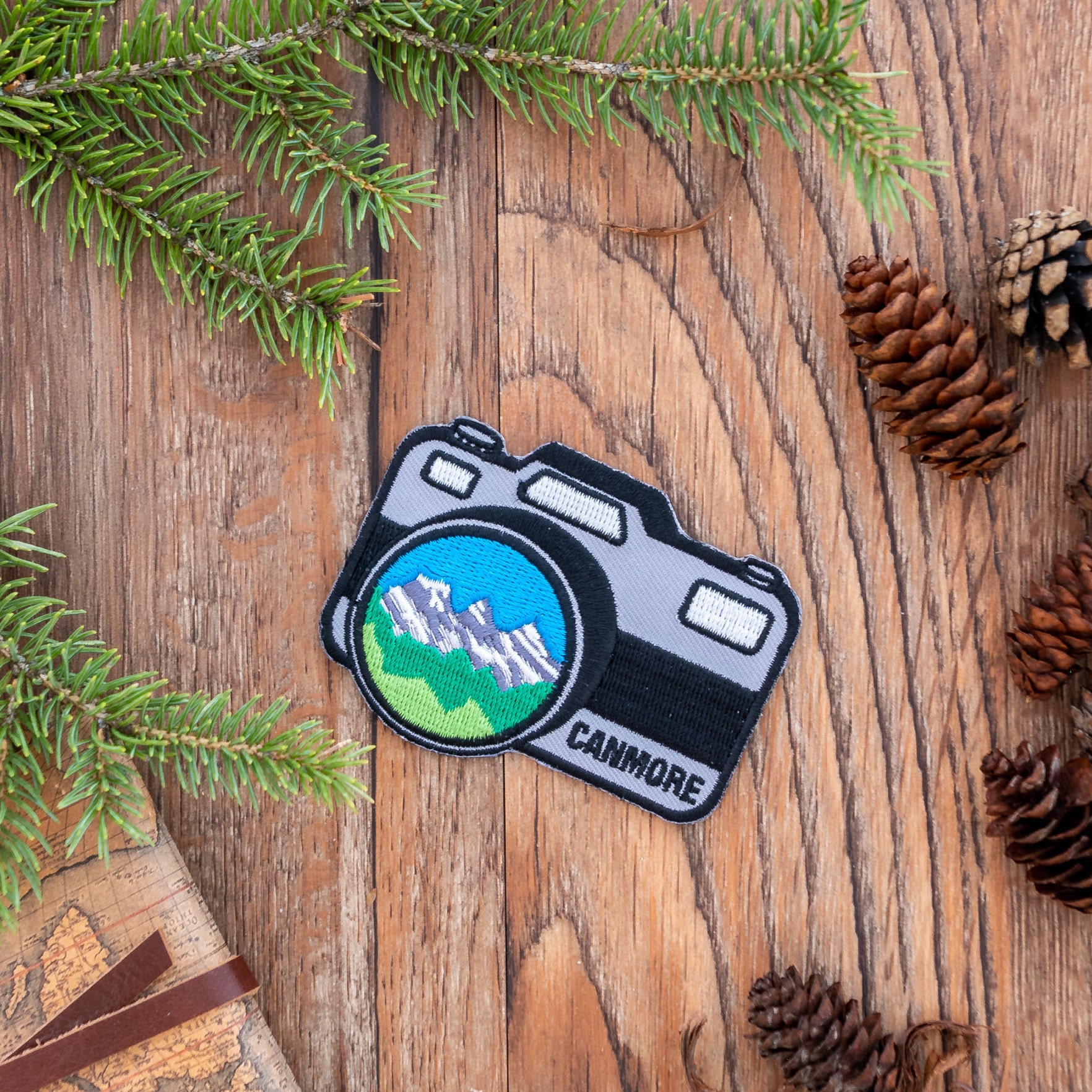 Canmore Camera Patch Travel Iron-on And/or Sew-on | Etsy