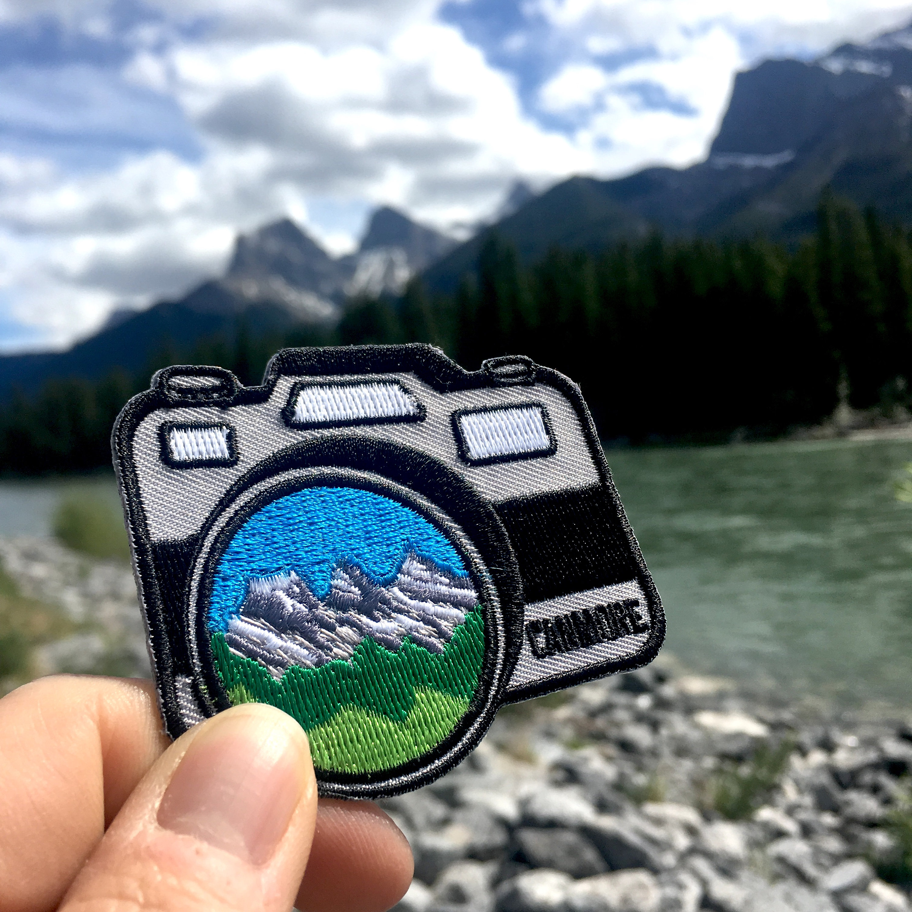 Canmore Camera Patch Travel Iron-on And/or Sew-on - Etsy Canada