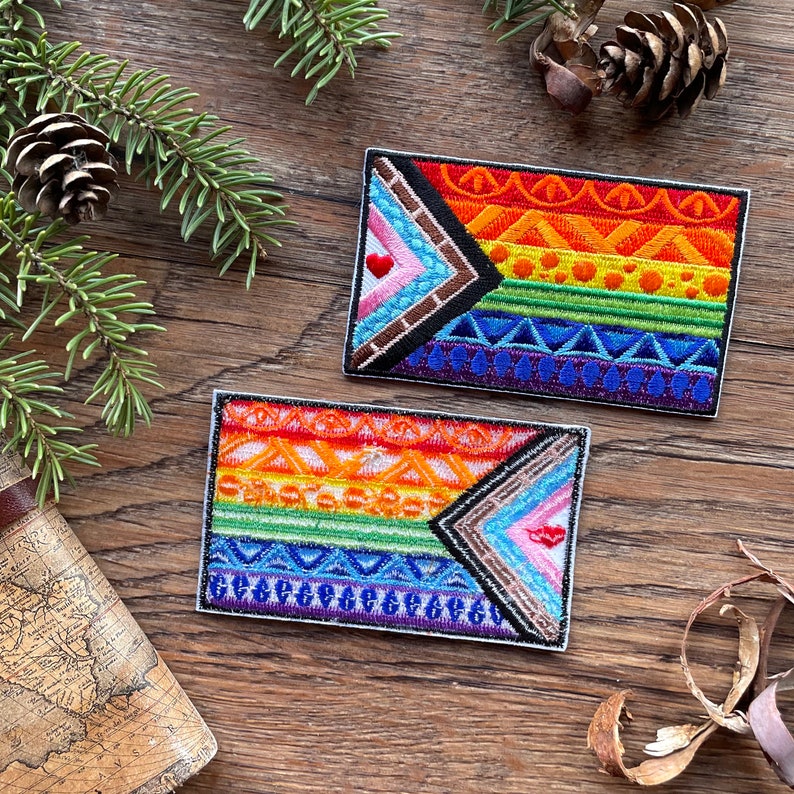 Pride Flag Patch Iron on And/or Sew On - Etsy