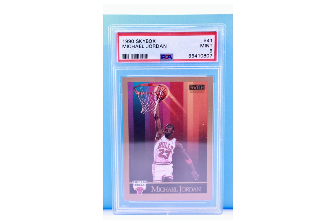 Graded PSA 1990-91 Skybox Basketball Michael Jordan 41 - Etsy