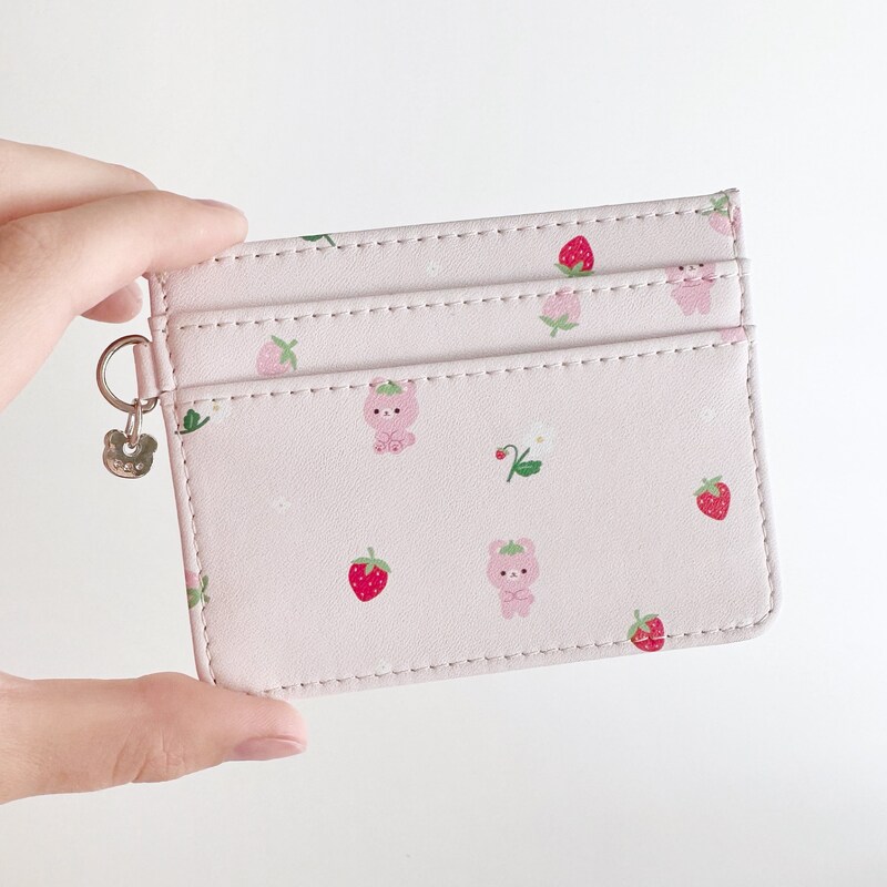Strawberry Wallet - Etsy