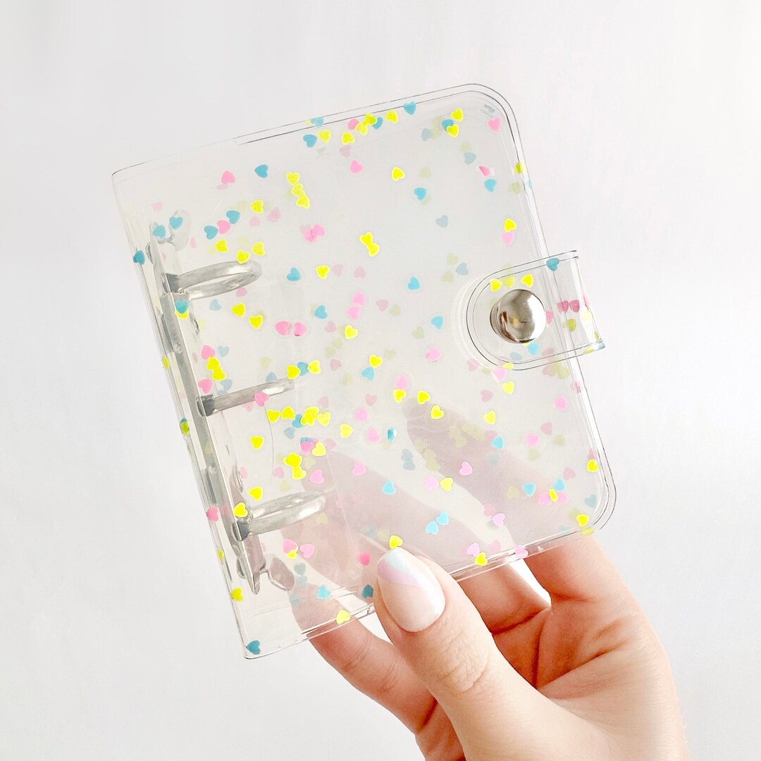 Mini Hearts Binder Cover - Etsy