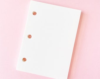 Mini Binder Blank Refill Paper 160 Sheets - Etsy
