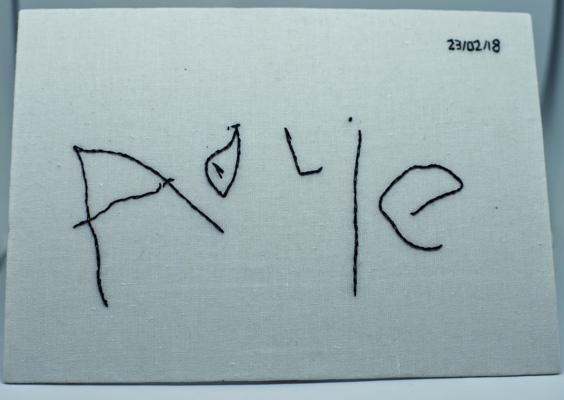 Childs Handwriting Embroidered PERSONALISED Handwriting - Etsy