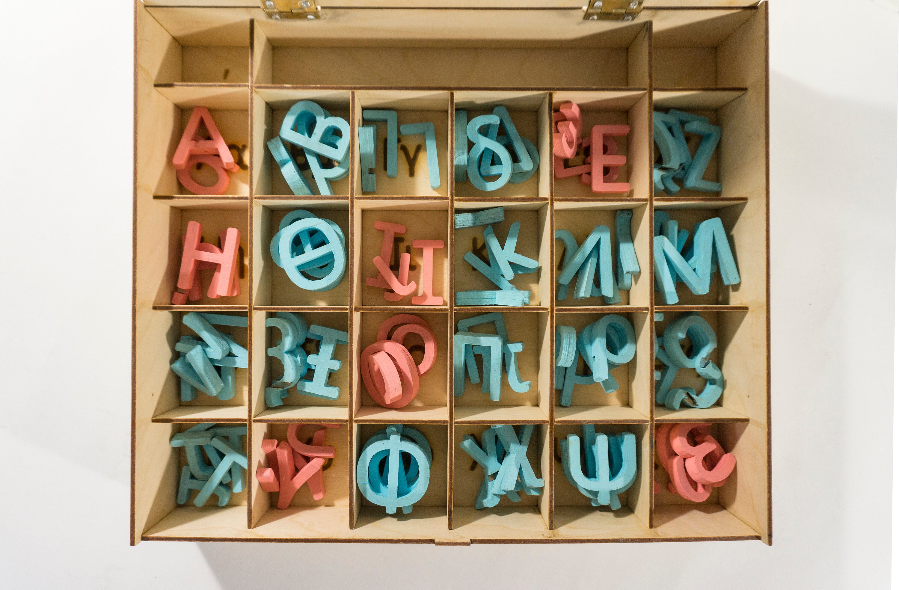 Wooden Toy "the Alphabet Box" - Etsy