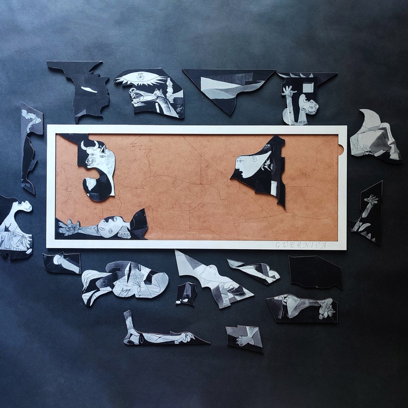 Guernica_ Art Puzzle - Etsy