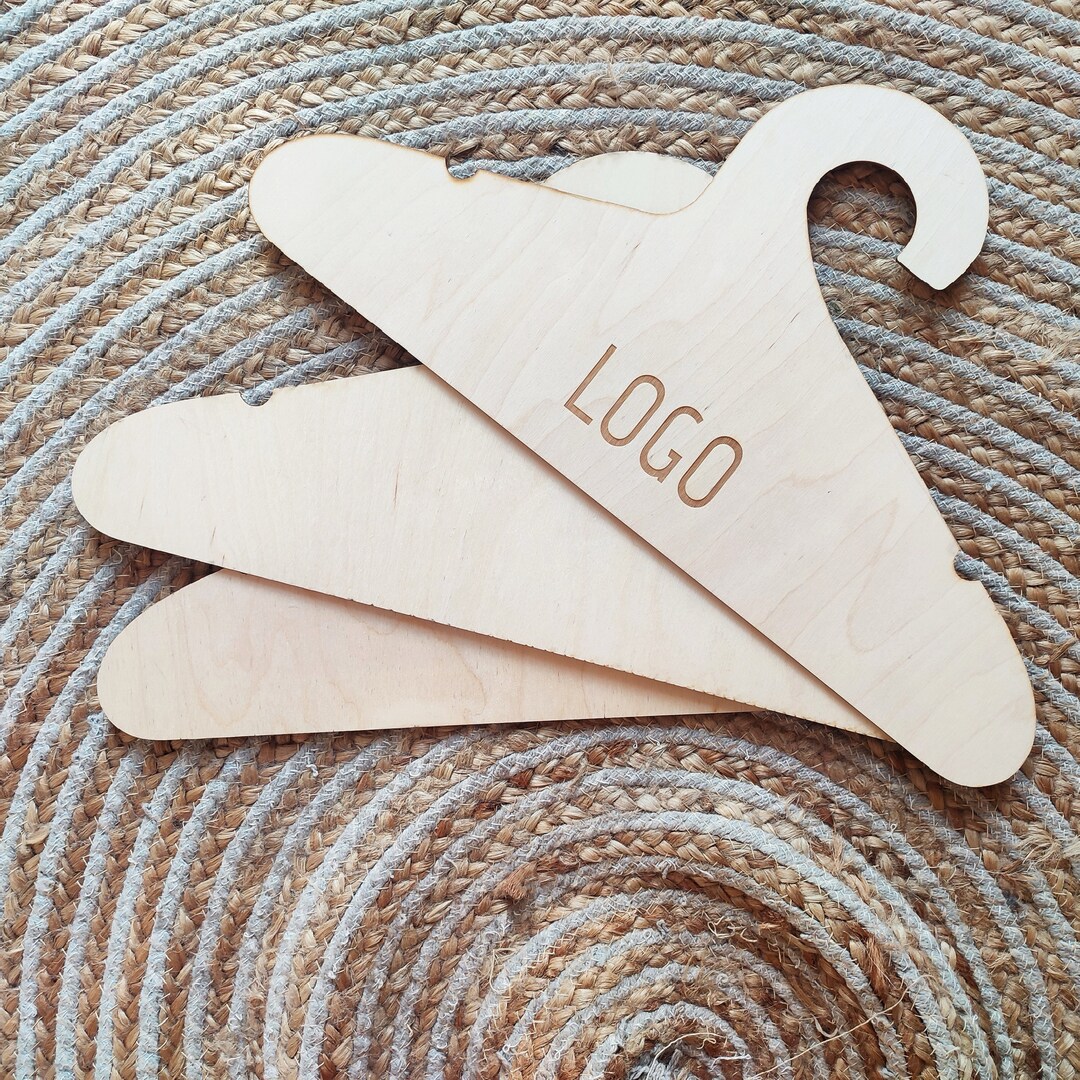 Wooden Clothes Hangers_personalised - Etsy