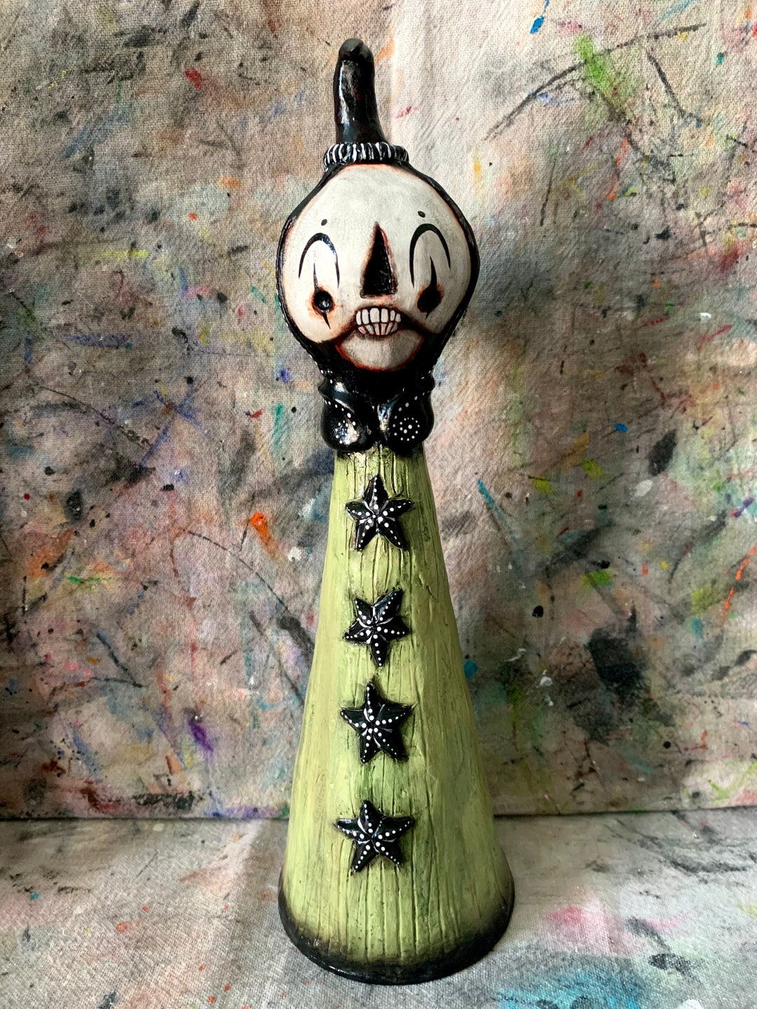 Pranky the Clown Boogeyman Clay Sculpture - Etsy