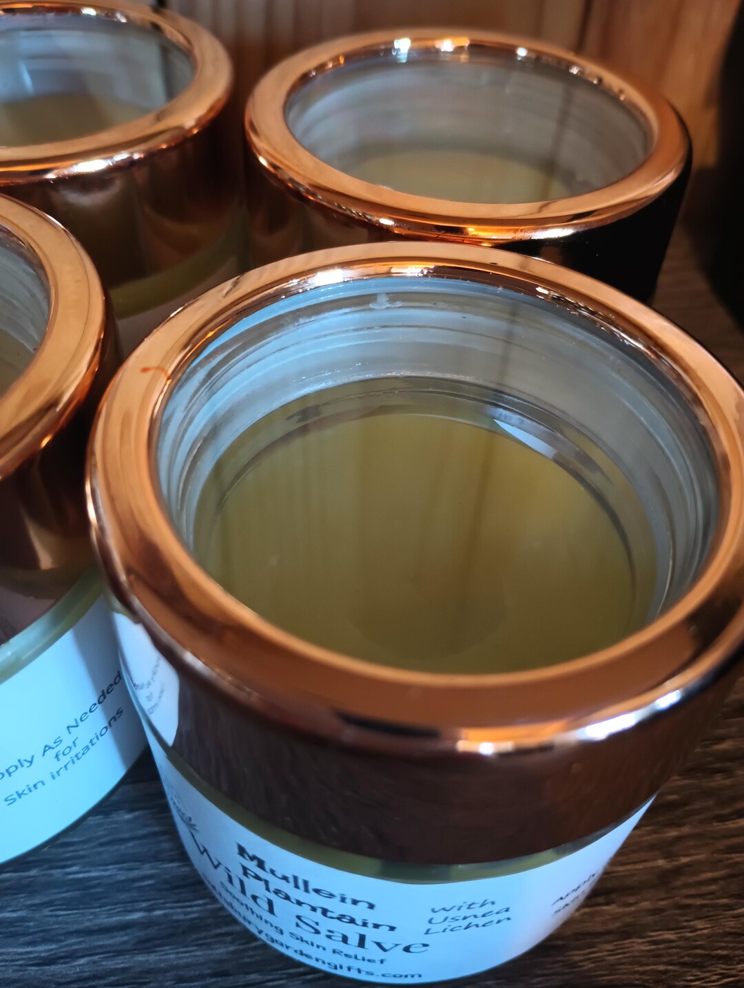 Mullein Plantain Salve With Usnea, Wild Salve, Skincare Salve Balm ...