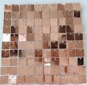 49 X Rose Gold Sequin Wall Panel 7 Foot shimmer Wall Backdrop Panels ...