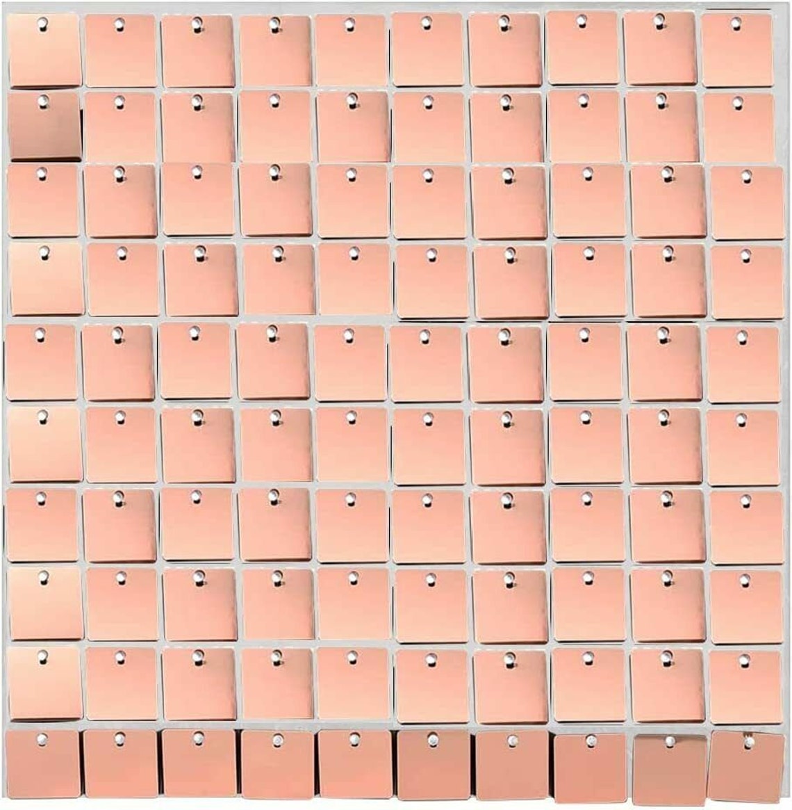 49 X Rose Gold Sequin Wall Panel 7 Foot shimmer Wall Backdrop Panels ...