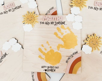 Handpicked With Love Sign Flower Bouquet Photo Sign Mother's Day Gifts ...