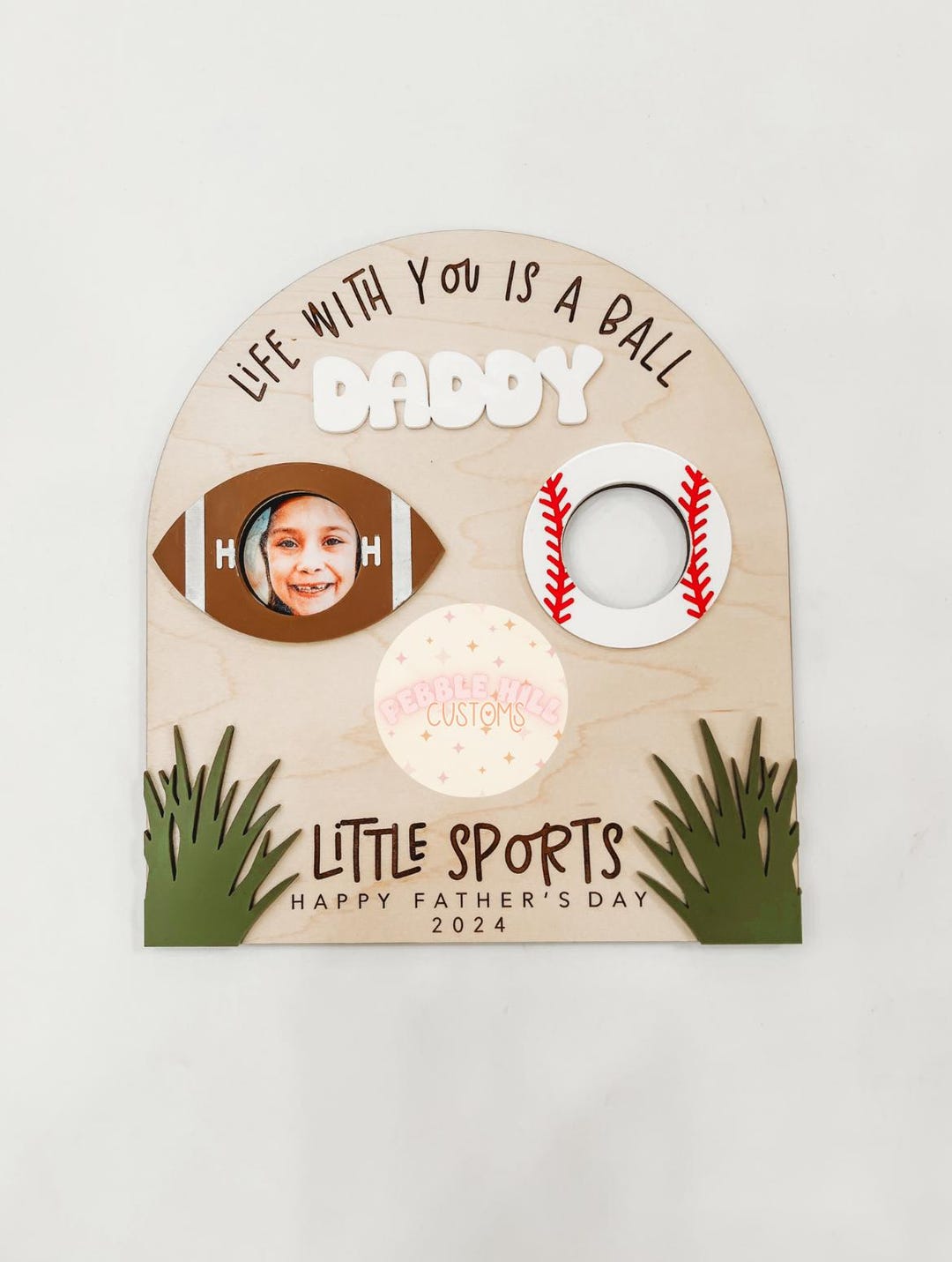 Sports Photo Sign, Father’s Day, Gifts for Dad, Crafts for Kids, Kids ...