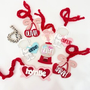 Heart Glasses Valentines Day Heart Tags | Valentines Basket ...