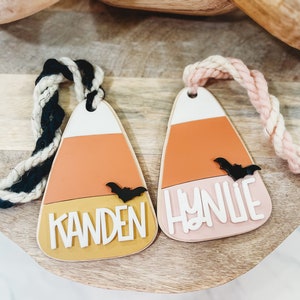 Candy Corn Halloween Tag, Halloween Basket Tag, Halloween Gifts for ...