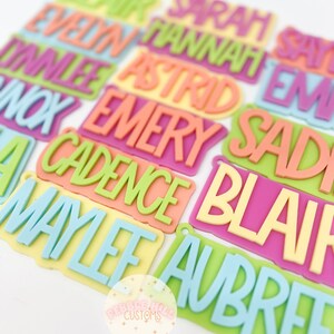 Neon Backpack Tags, Kids Keychains, Personalized Keychain, Acrylic ...