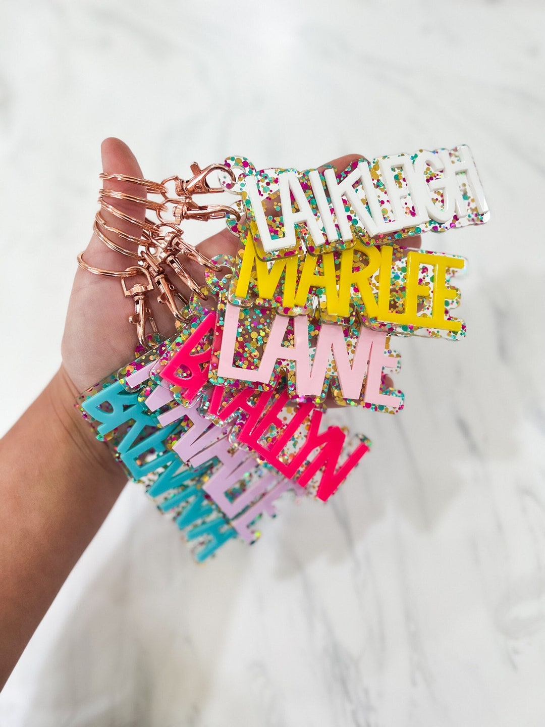 Backpack Tags, Kids Keychains, Personalized Keychain, Acrylic Keychain ...