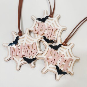 Spider Web Halloween Tag, Halloween Basket Tag, Halloween Gifts for ...