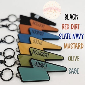 Boys Backpack Tags, Kids Keychains, Personalized Keychain, Acrylic ...
