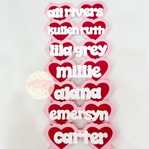 Heart Glasses Valentines Day Heart Tags | Valentines Basket ...